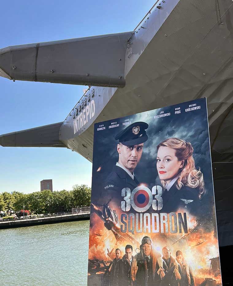 A Special Presentation of the "Squadron 303" Movie at the USS Intrepid ...