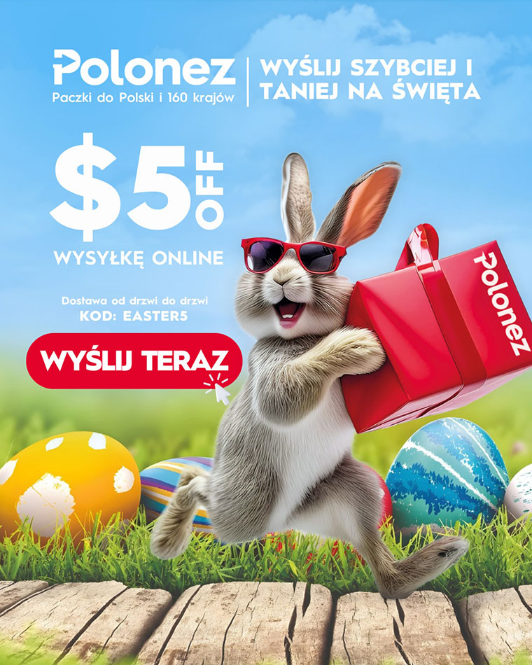 Wysyłka paczek na Wielkanoc do Polski ze zniżką z Polonez America ...