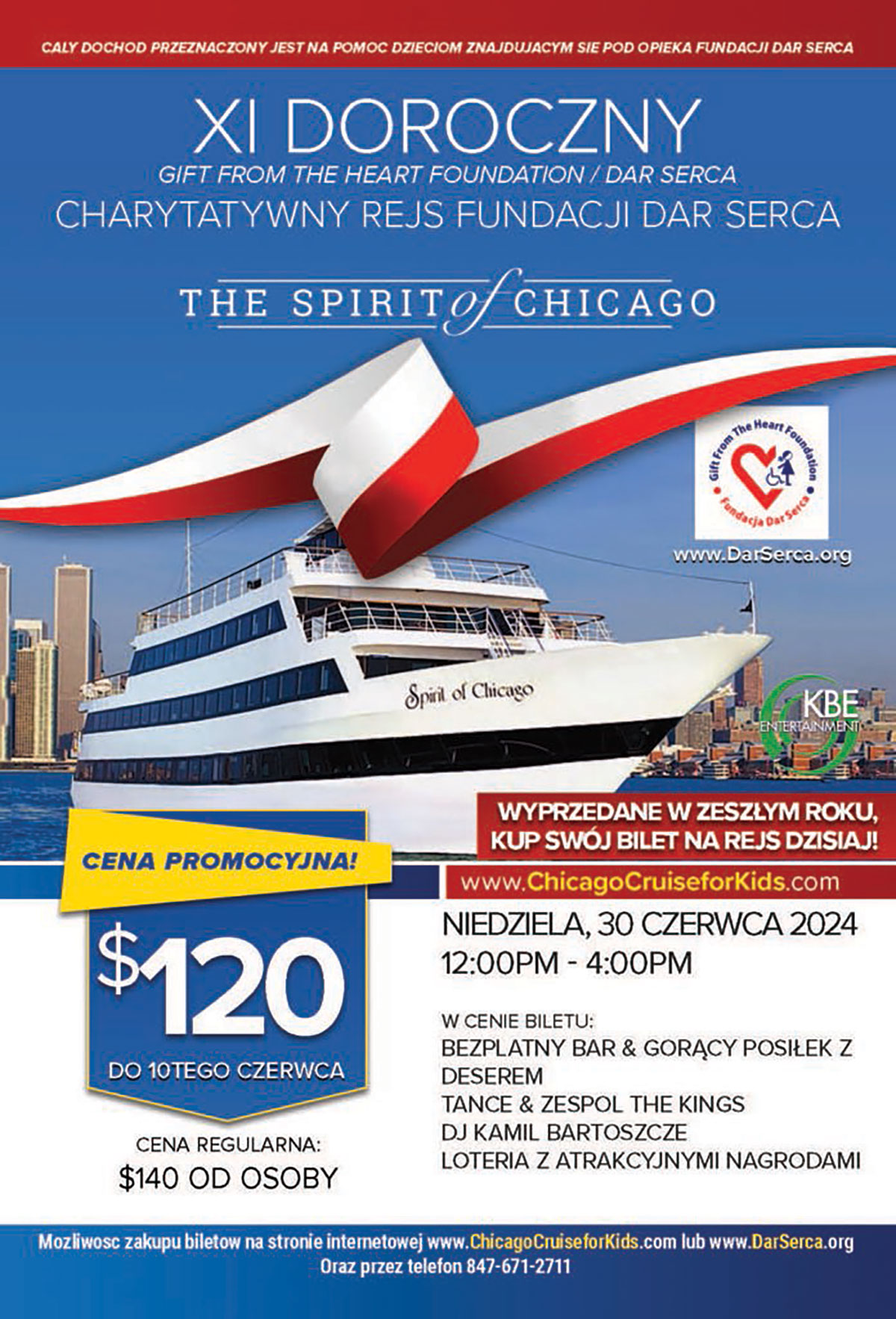 XI Doroczny Rejs luksusowym statkiem Spirit of Chicago - > Illinois - Dziennik Polonijny USA ...