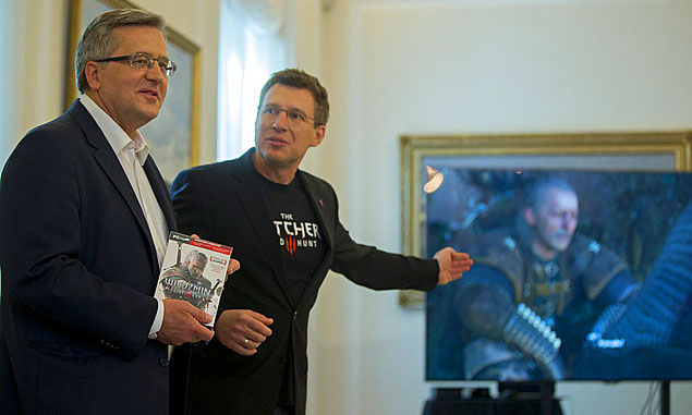 "The Witcher 3: Wild Hunt" for President of Poland and Barack Obama ...