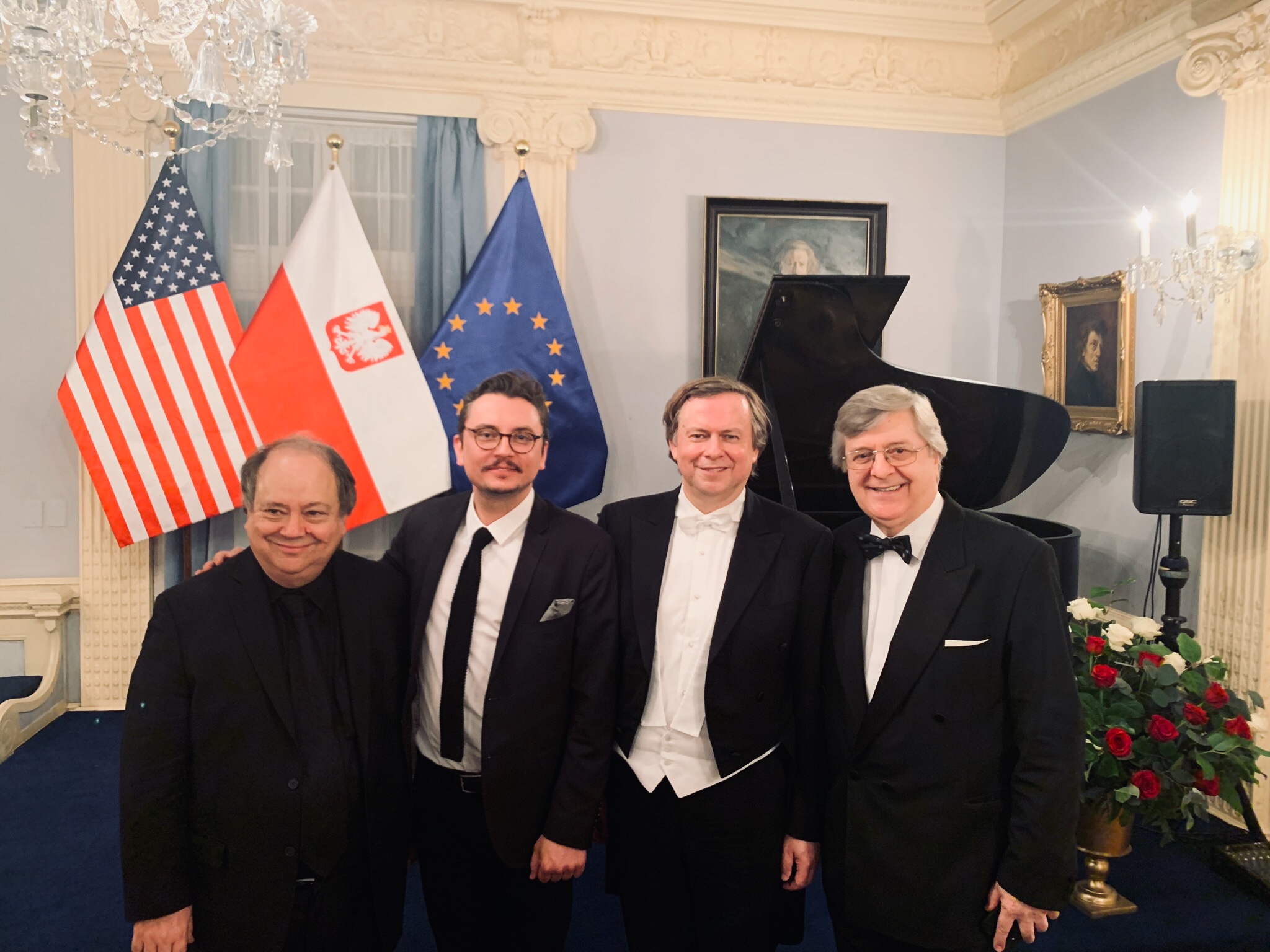 Koncert pianistyczny w Ambasadzie RP w Waszyngtonie - Stany Zjednoczone ...