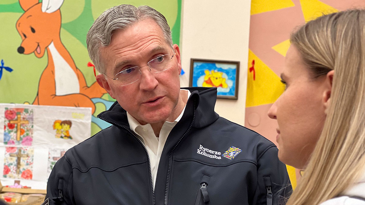 Patrick Kelly, Najwyższy Rycerz Zakonu Rycerzy Kolumba - życzenia na ...